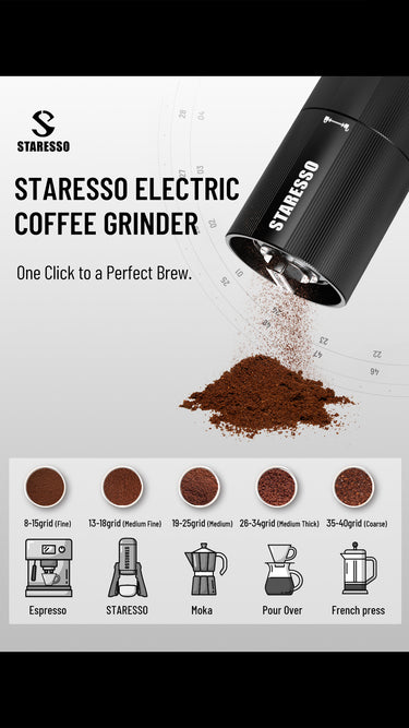 STARESSO - Portable Coffee Maker - Manual Espresso Machine
