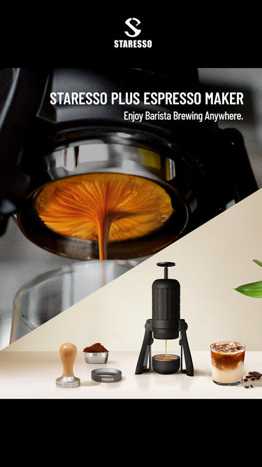 STARESSO - Portable Coffee Maker - Manual Espresso Machine
