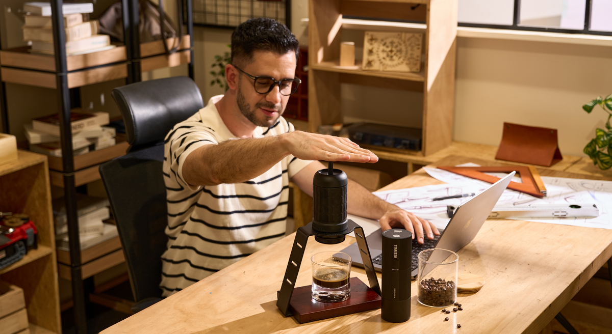 STARESSO Plus Portable Espresso Maker, Gift for coffee lovers, Manually ...