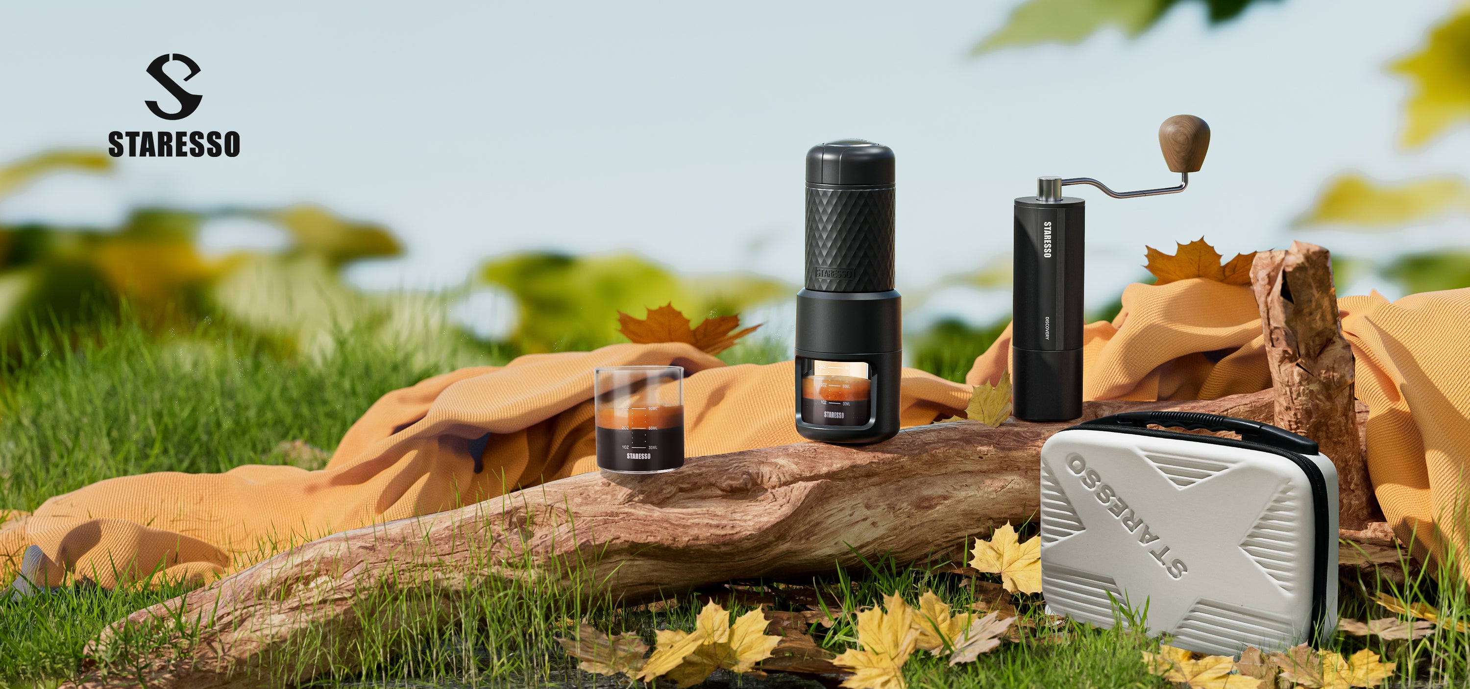STARESSO - Portable Coffee Maker - Manual Espresso Machine