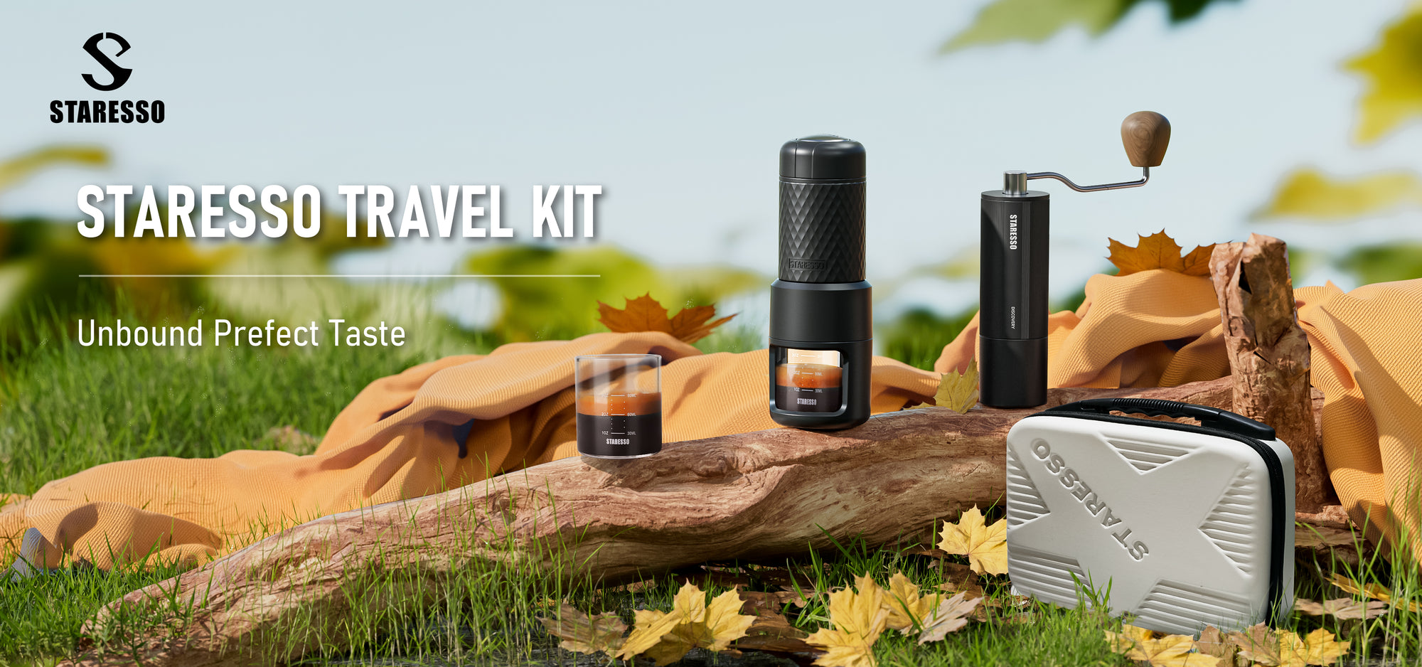 STARESSO - Portable Coffee Maker - Manual Espresso Machine