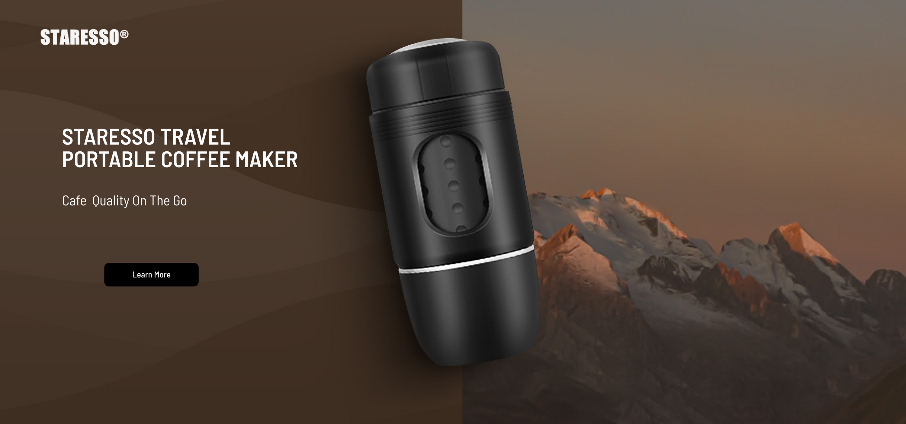 STARESSO - Portable Coffee Maker - Manual Espresso Machine