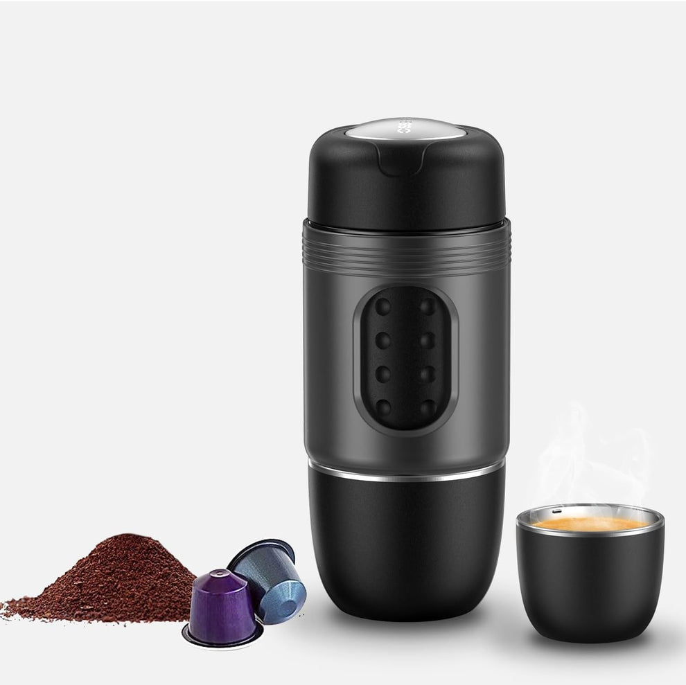 STARESSO Travel Mini Portable Espresso Machine, Portable Coffee Maker ...