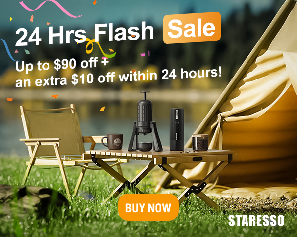 STARESSO - Portable Coffee Maker - Manual Espresso Machine