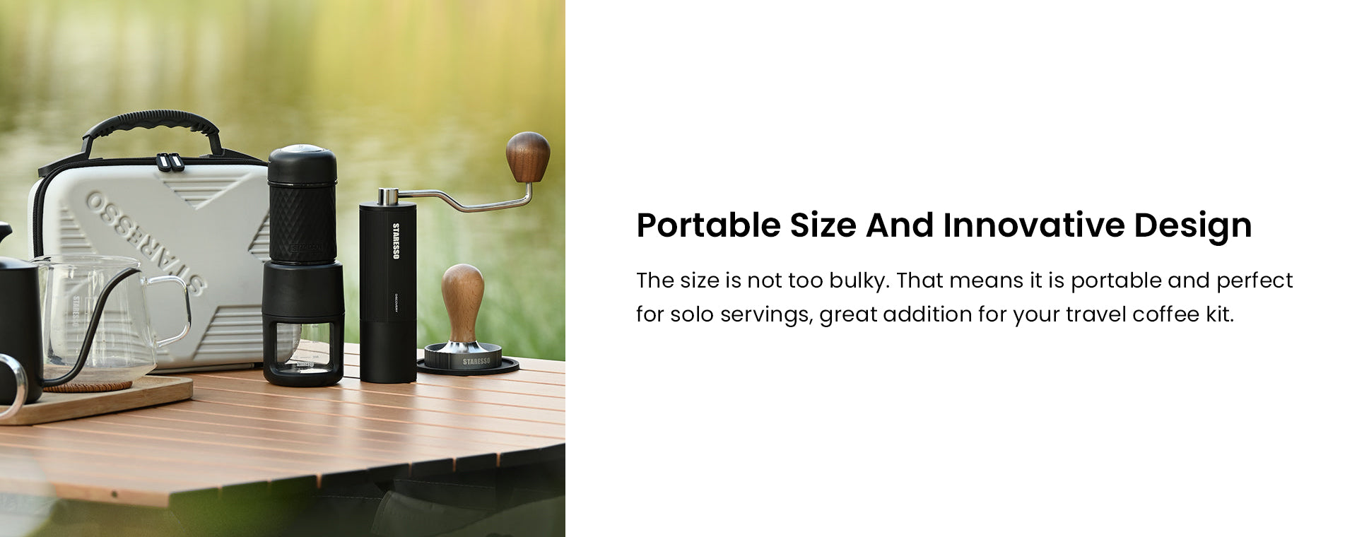 STARESSO Classic ＆ Discovery Grinder Travel Kit