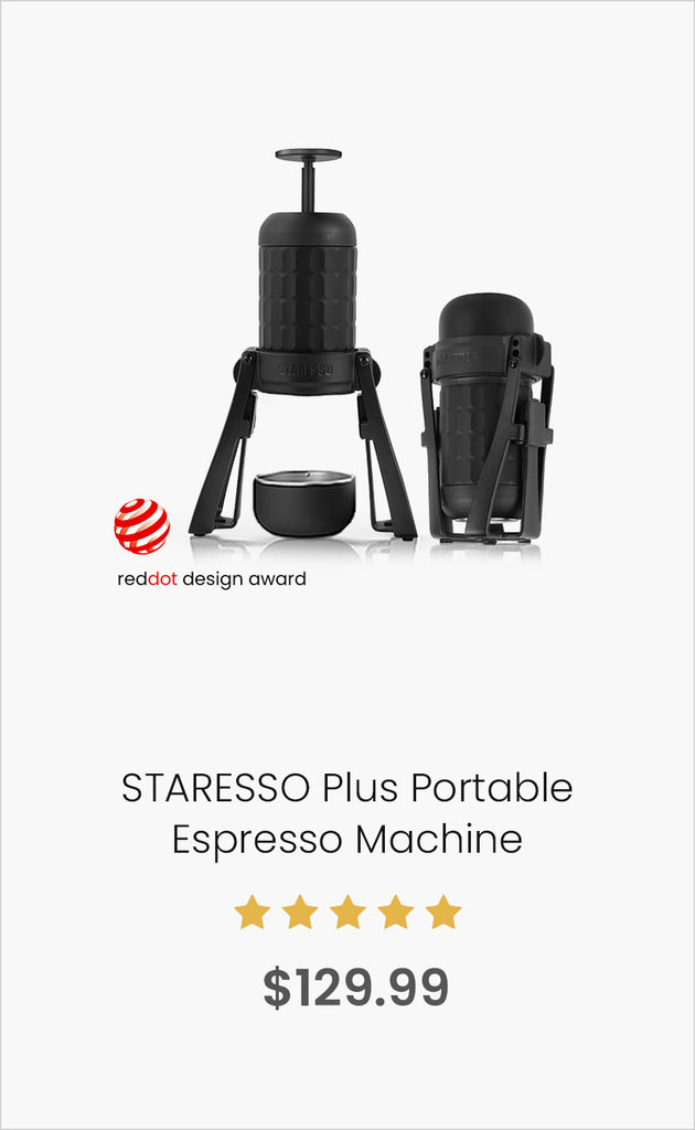 STARESSO - Portable Coffee Maker - Manual Espresso Machine