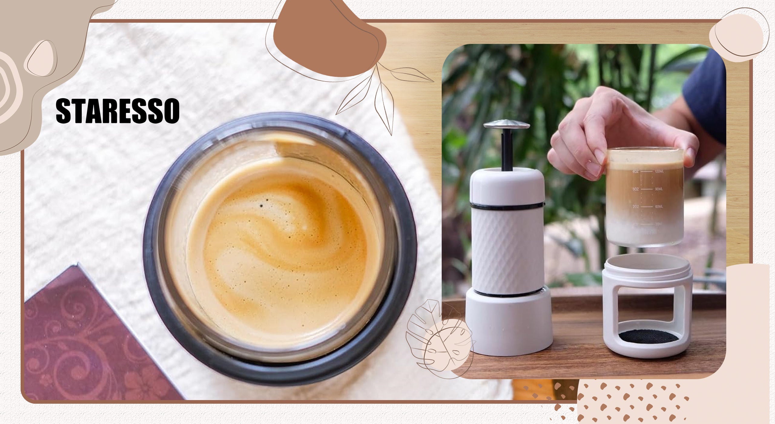 STARESSO Classic Portable Espresso Machine